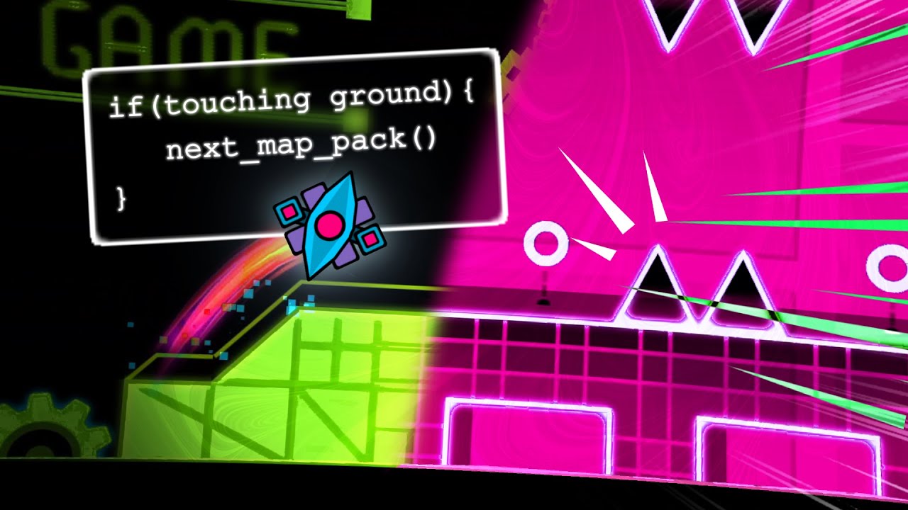 Geometry Dash, But Every Time I Touch The Ground, THE LEVEL CHANGES ...
