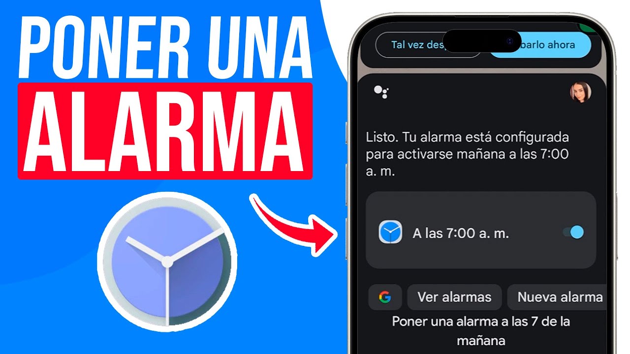 Como PONER una ALARMA en Android (Guia Completa!) - YouTube