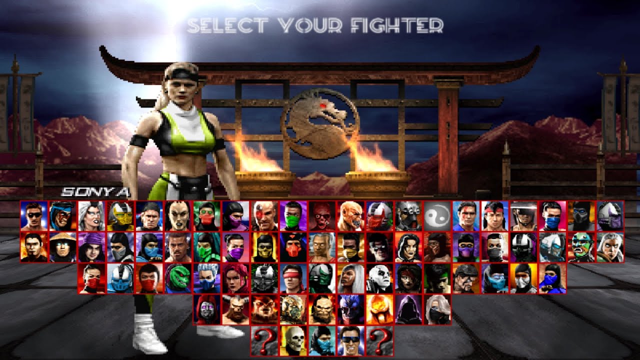Mortal Kombat Project Powered 1.3 (MUGEN) Sonya Full Playthrough - YouTube