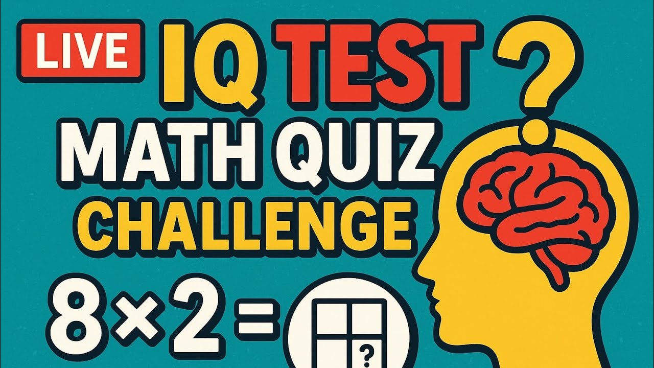Maths quiz challenge live only geneus can solved this problem - YouTube