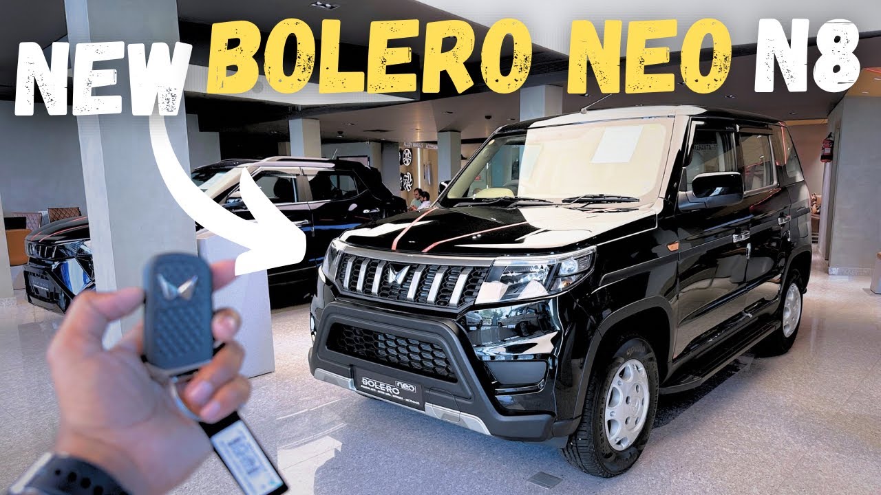 New Bolero Neo N8 | Bolero Neo 2ndBase Model | 7Str Compact SUV Review ...