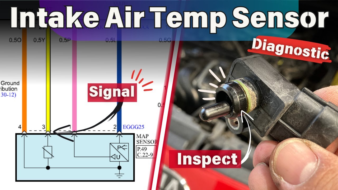 Intake Air Temperature Sensor Diagnostic | Test with multimeter ...
