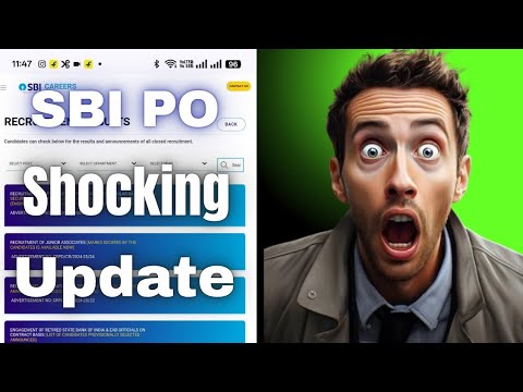 📢 SBI PO Shocking Update 🔥🔥 - YouTube