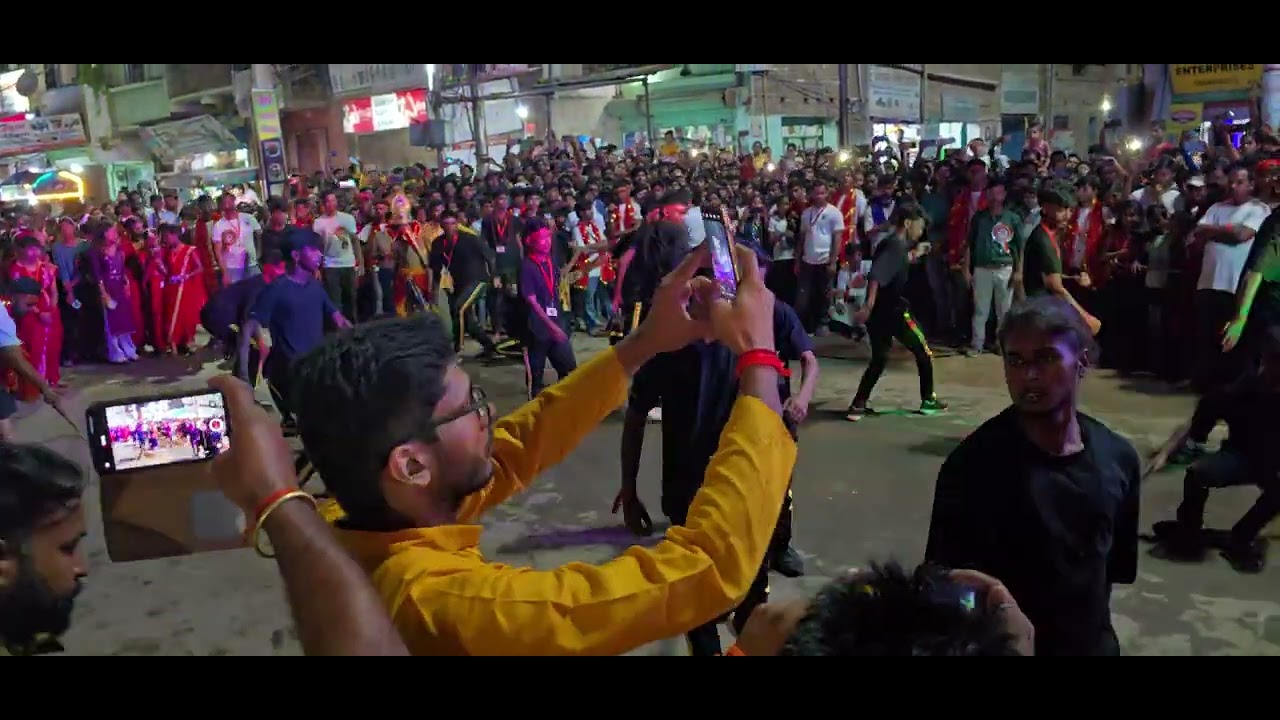 Maa Durga ka BEL Bharni jhanki Lakhisarai Town - YouTube