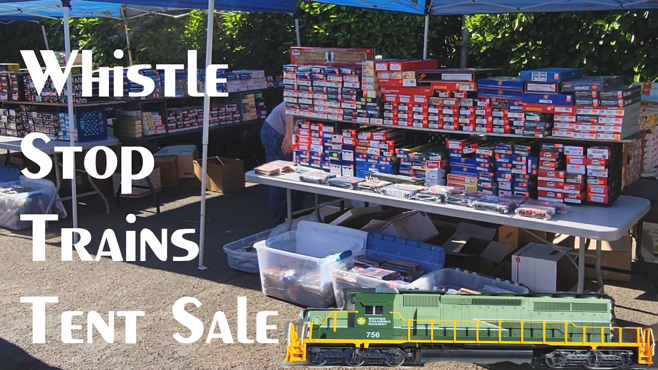 Whistle Stop Trains Tent Sale in Portland, Oregon - Amazing Deals ...