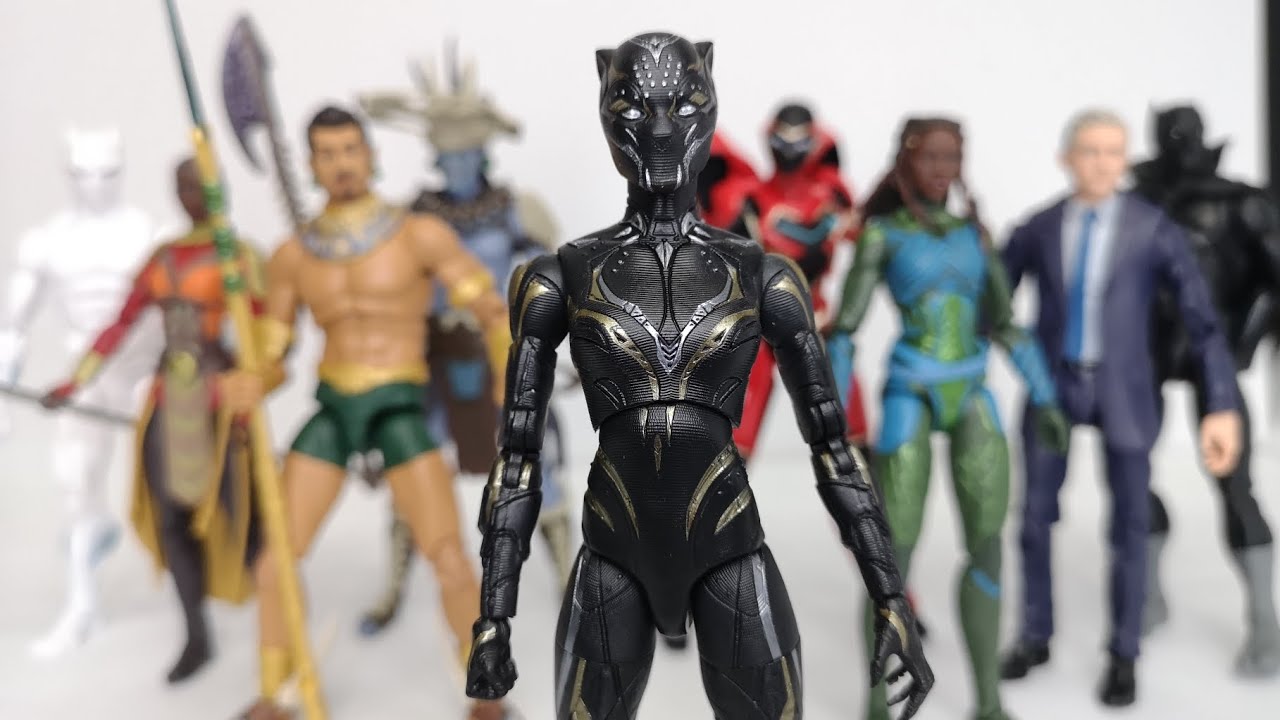 Marvel Legends Black Panther Wakanda Forever Shuri Attuma BAF wave ...