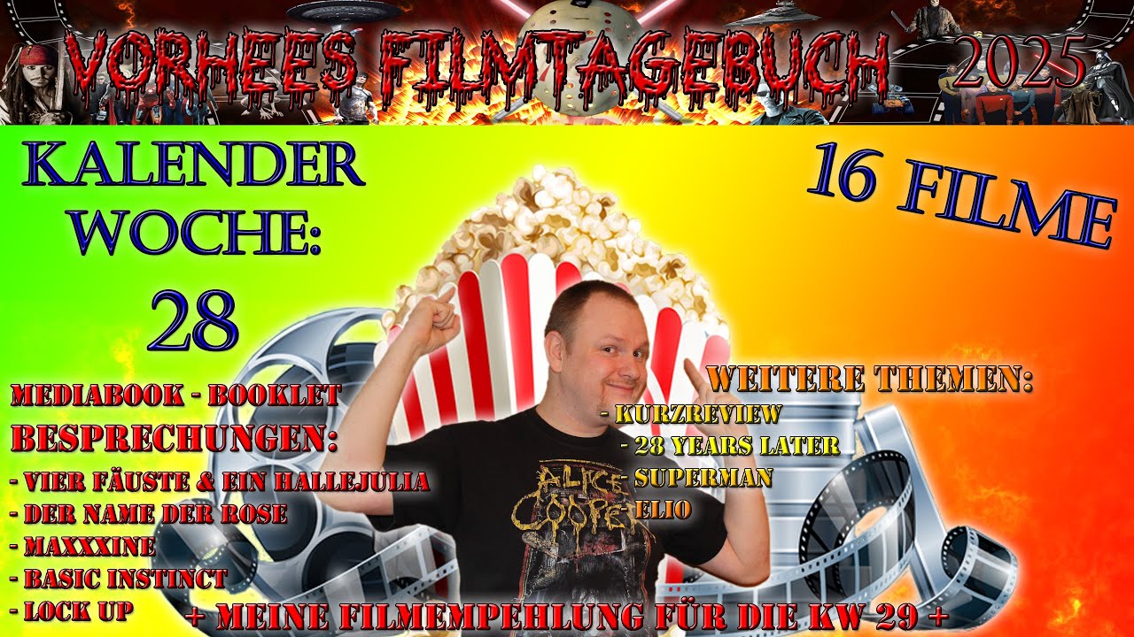Vorhees82 - Filmtagebuch 2025 - Kalenderwoche 28 - YouTube
