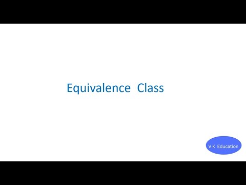 Equivalence Class - YouTube