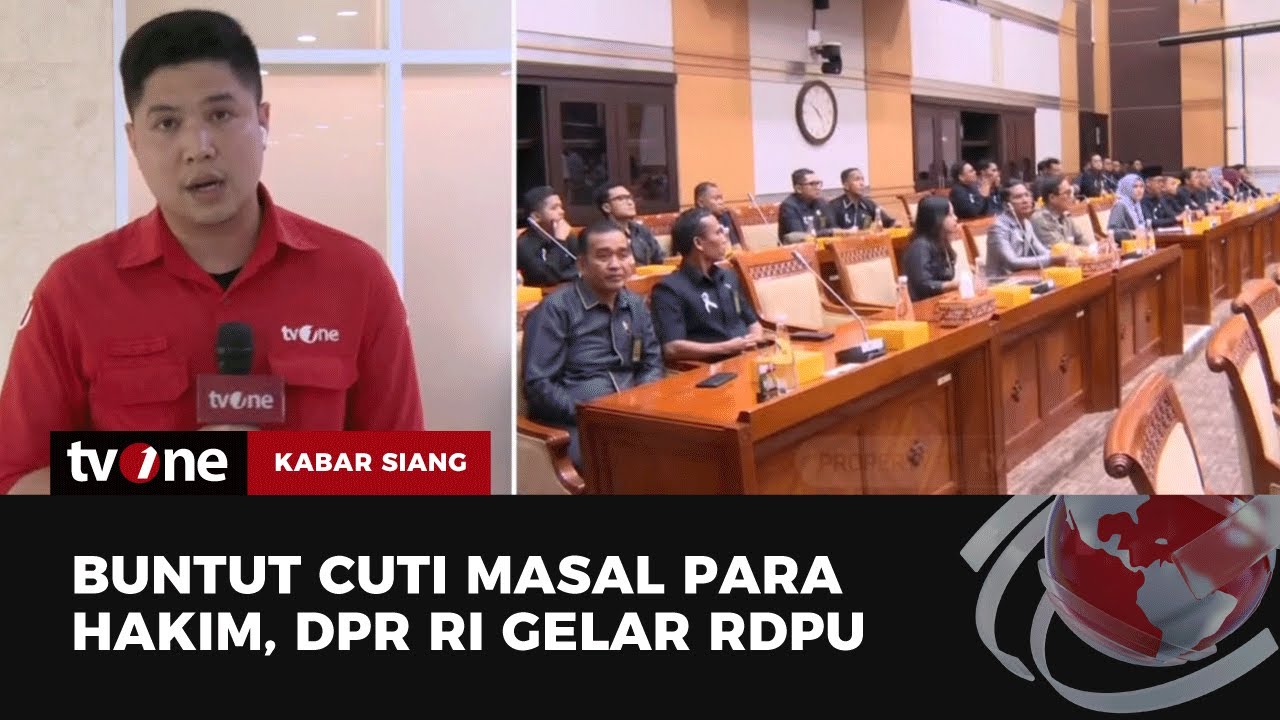 Solidaritas Hakim Indonesia Temui DPR RI | Kabar Siang tvOne - YouTube