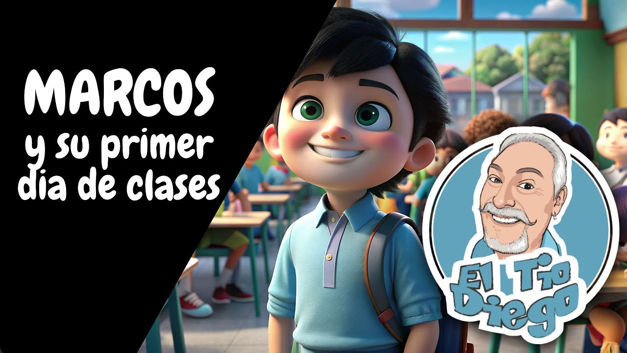 Marcos y su primer día de clases - YouTube