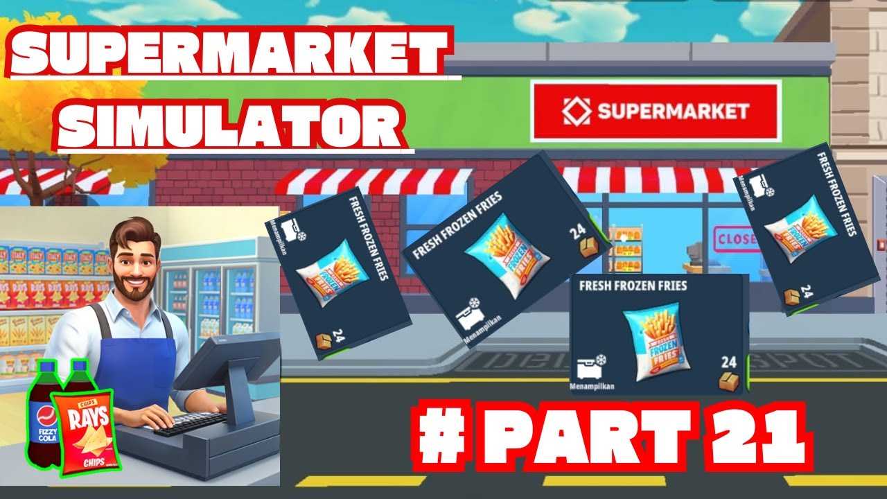 Supermarket Simulator 3D Part 21 - YouTube