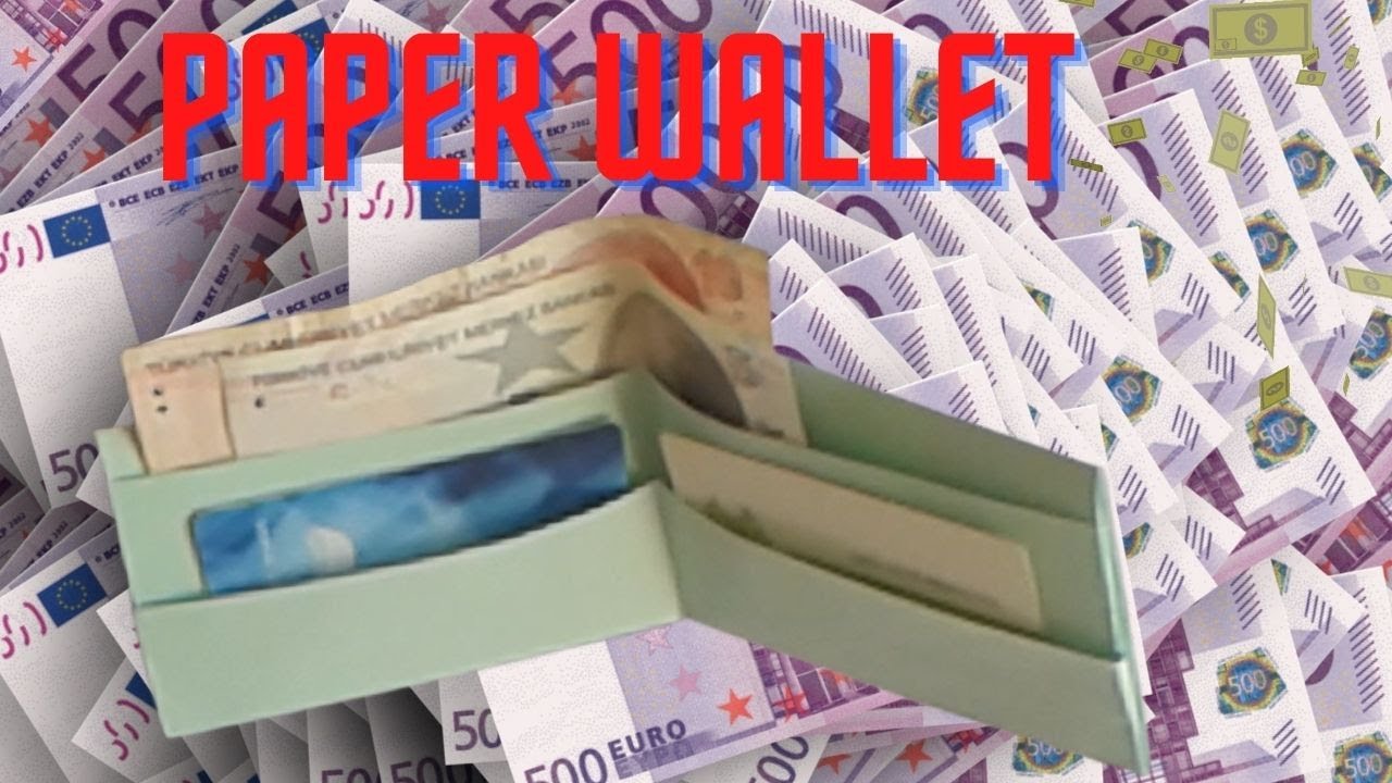 How to Make a Paper Wallet? / Origami School - YouTube