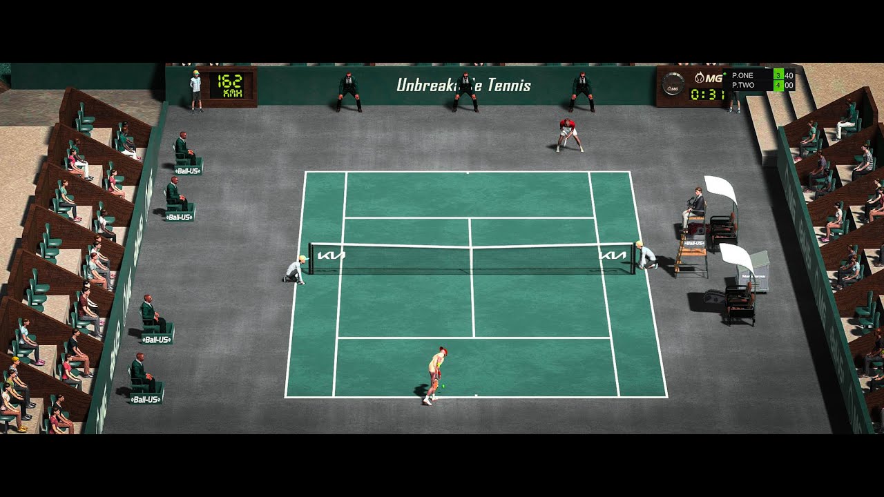 BEST TENNIS SIMULATOR - Tennis Elbow 4 (Ver. 0.67) 3D Stadium. MAX ...