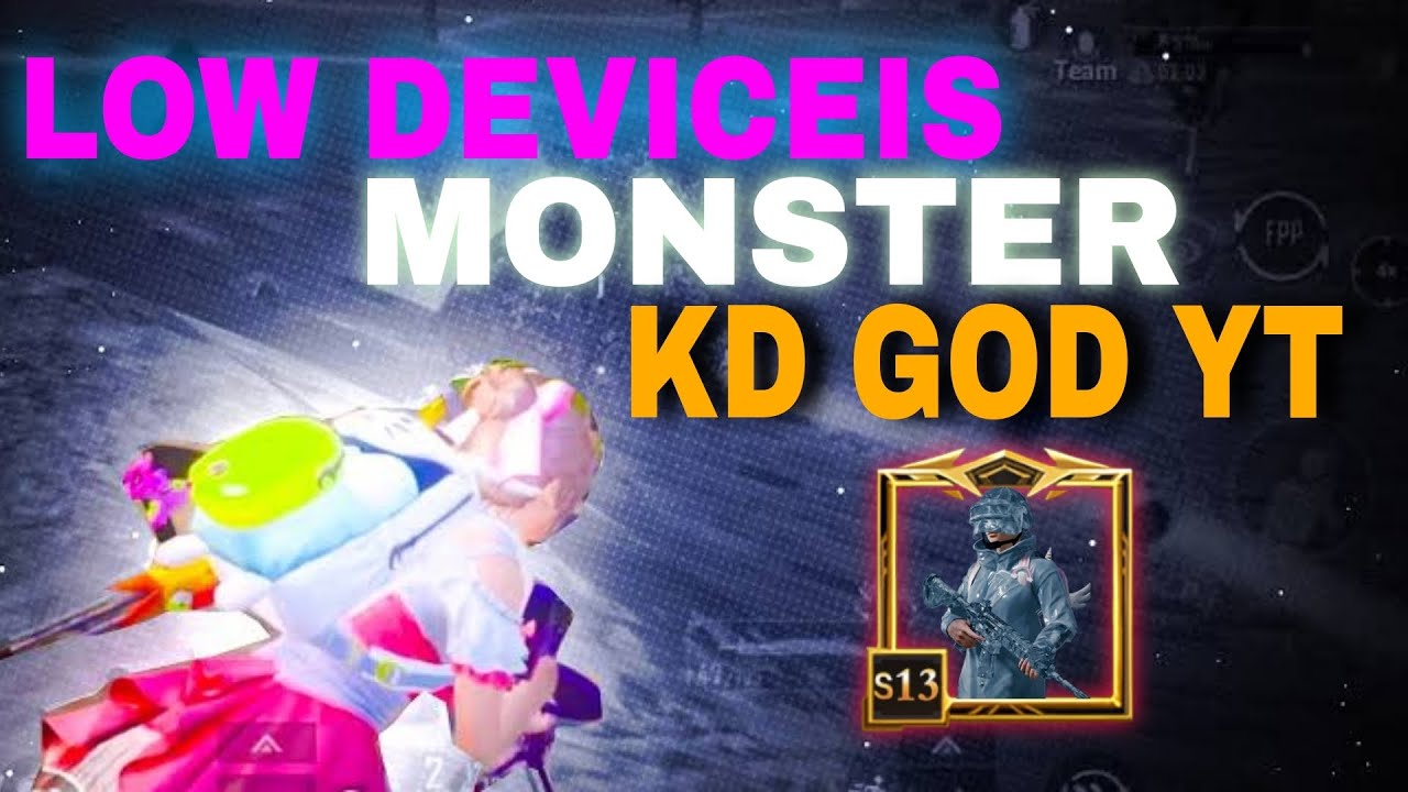 LOW ⚡MONSTER ⚡KD GOD YT Realme Norzo50A Prime - YouTube
