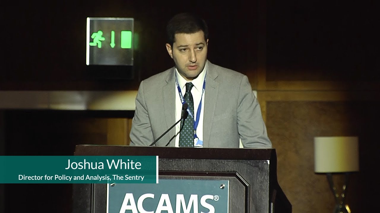 Joshua White - Keynote Speaker - ACAMS MENA Conference 2018 - YouTube