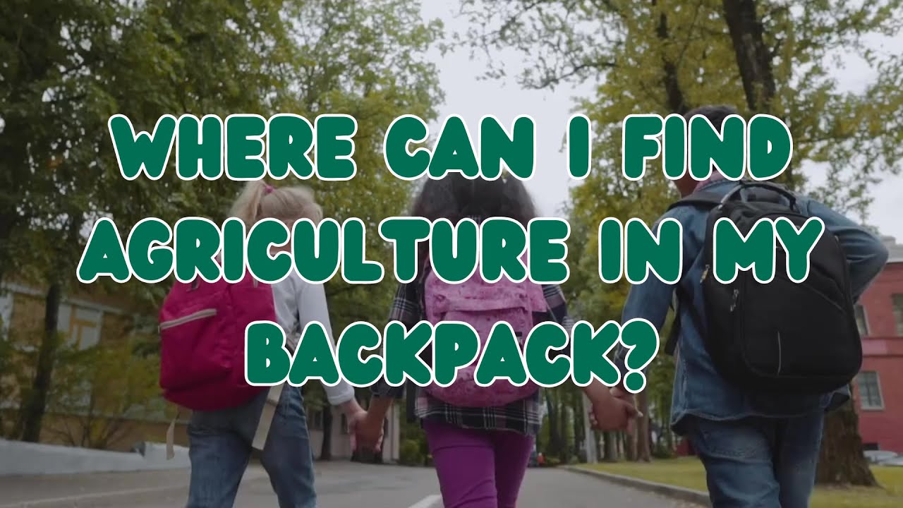 Awesome Agriculture: Back to School - YouTube