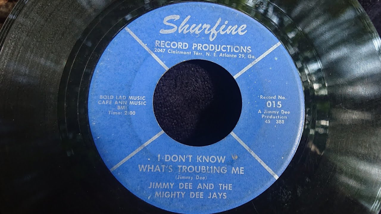 Jimmy Dee And Th Mighty Dee Jays ~ I Don't Know What's TroublinG Me ...