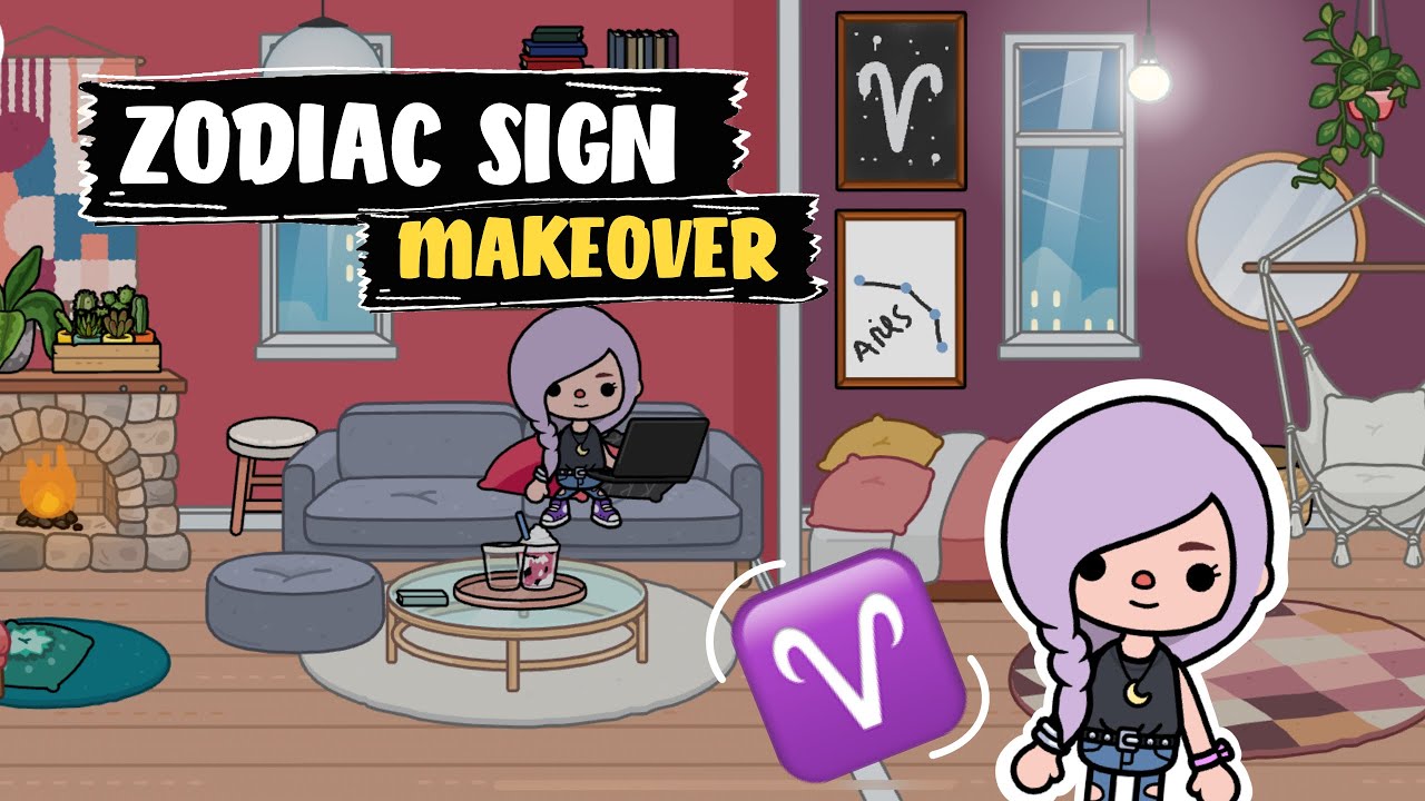 ZODIAC SIGN decides HOUSE MAKEOVER | Toca Life 🌟 - YouTube