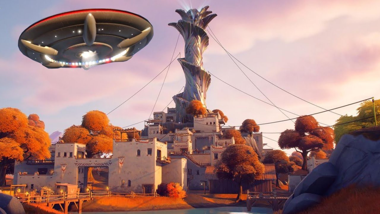 UFO EVENT LIVE RIGHT NOW CHAPTER 2 SEASON 6 FORTNITE ALIEN EVENT - YouTube