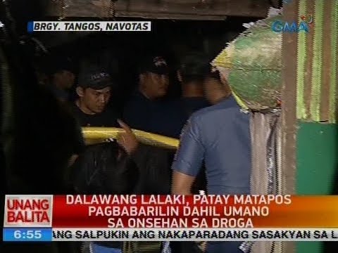 UB: Dalawang lalaki, patay matapos pagbabarilin dahil umano sa onsehan sa droga
