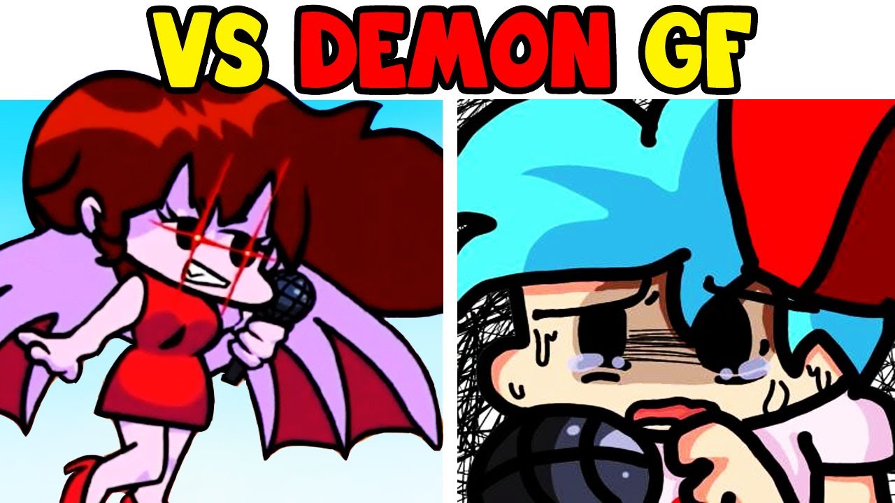 GF TURNS TO A DEMON TO KILL THE BF ! Friday Night Funkin' - YouTube