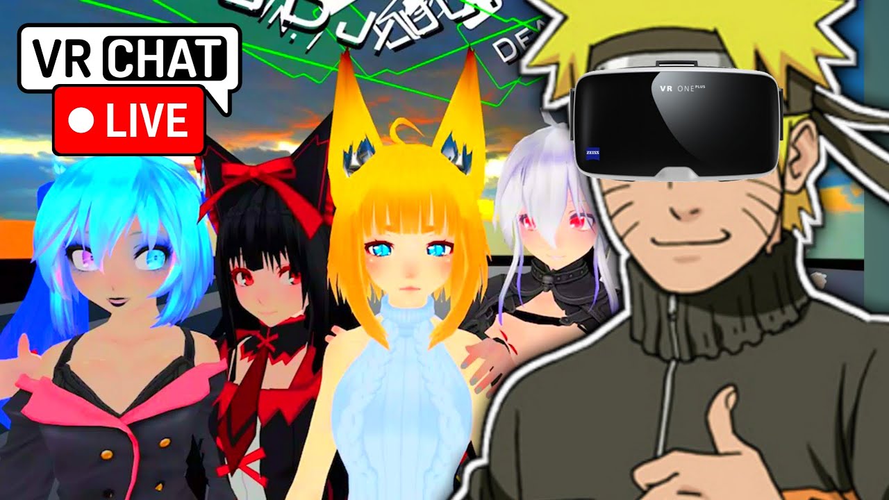 🔴RIZZING Up Girls Anime VRCHAT pt 2 LIVE🔴 - YouTube