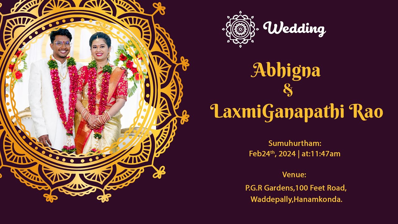 Abhigna with LaxmiGanapathi Rao - YouTube