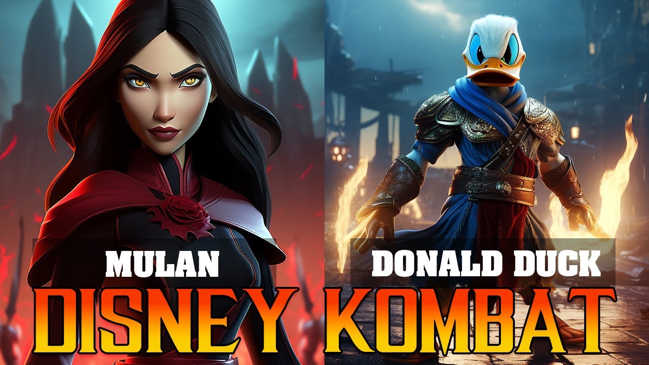 Disney Mortal Kombat | Powerful Disney Princesses - YouTube