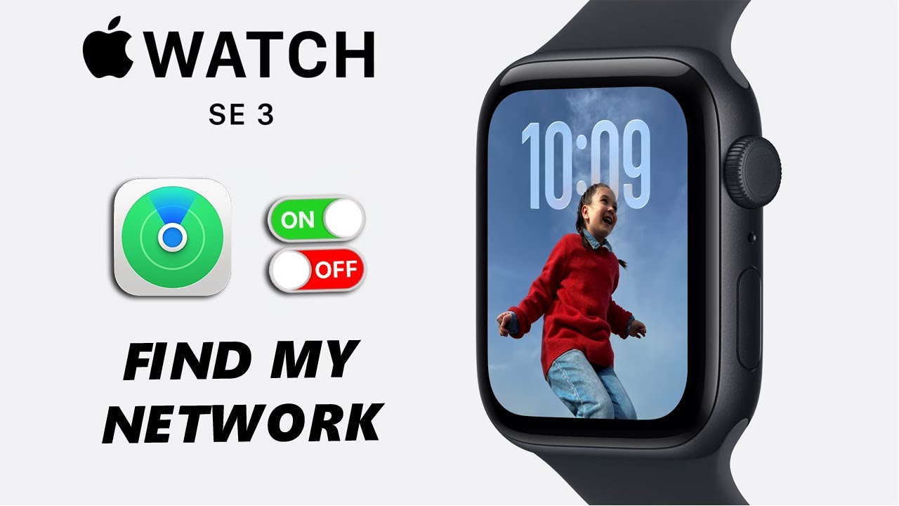 How To Turn Find My ON / OFF On Apple Watch SE 3 - YouTube