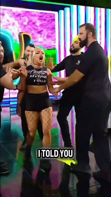 roman reigns and liv morgen angry moment 💔 #shortsfeed #official #wwe # ...