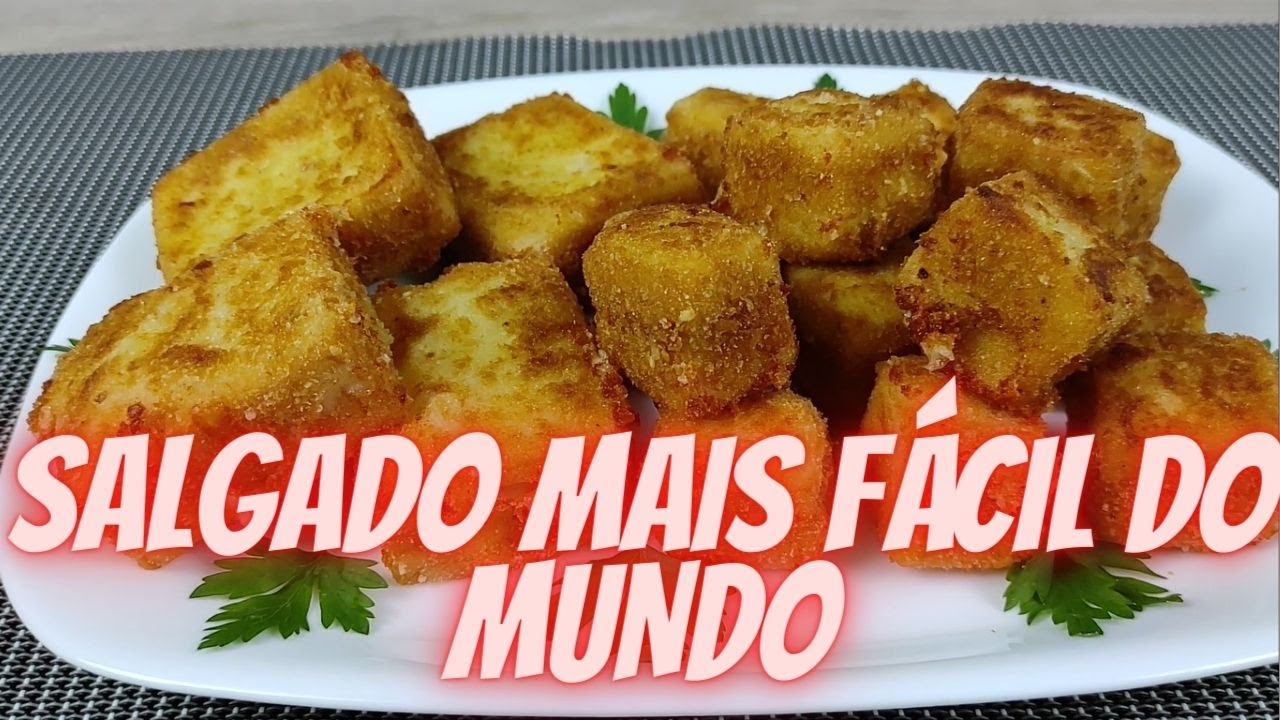 Receita de salgado fácil - YouTube