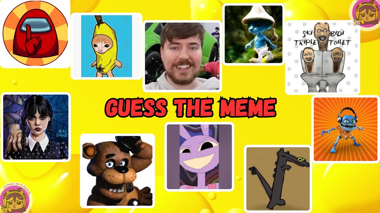 Guess popular music memes/ Quiz Piece😎 - YouTube