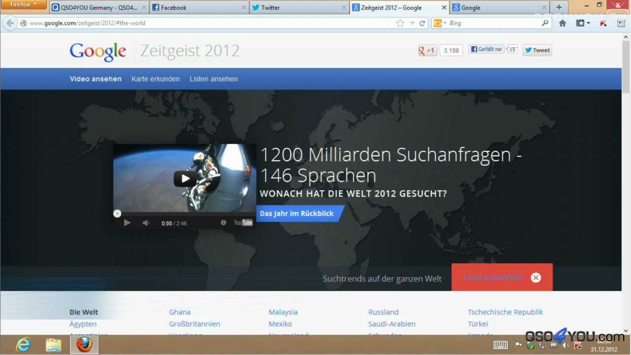 Google Zeitgeist 2012 - QSO4YOU Tech #WebTipp - YouTube