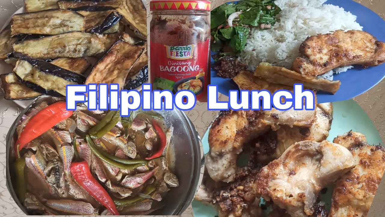 Filipino Foods With Barrio Fiesta Bagoong Shrimps - YouTube