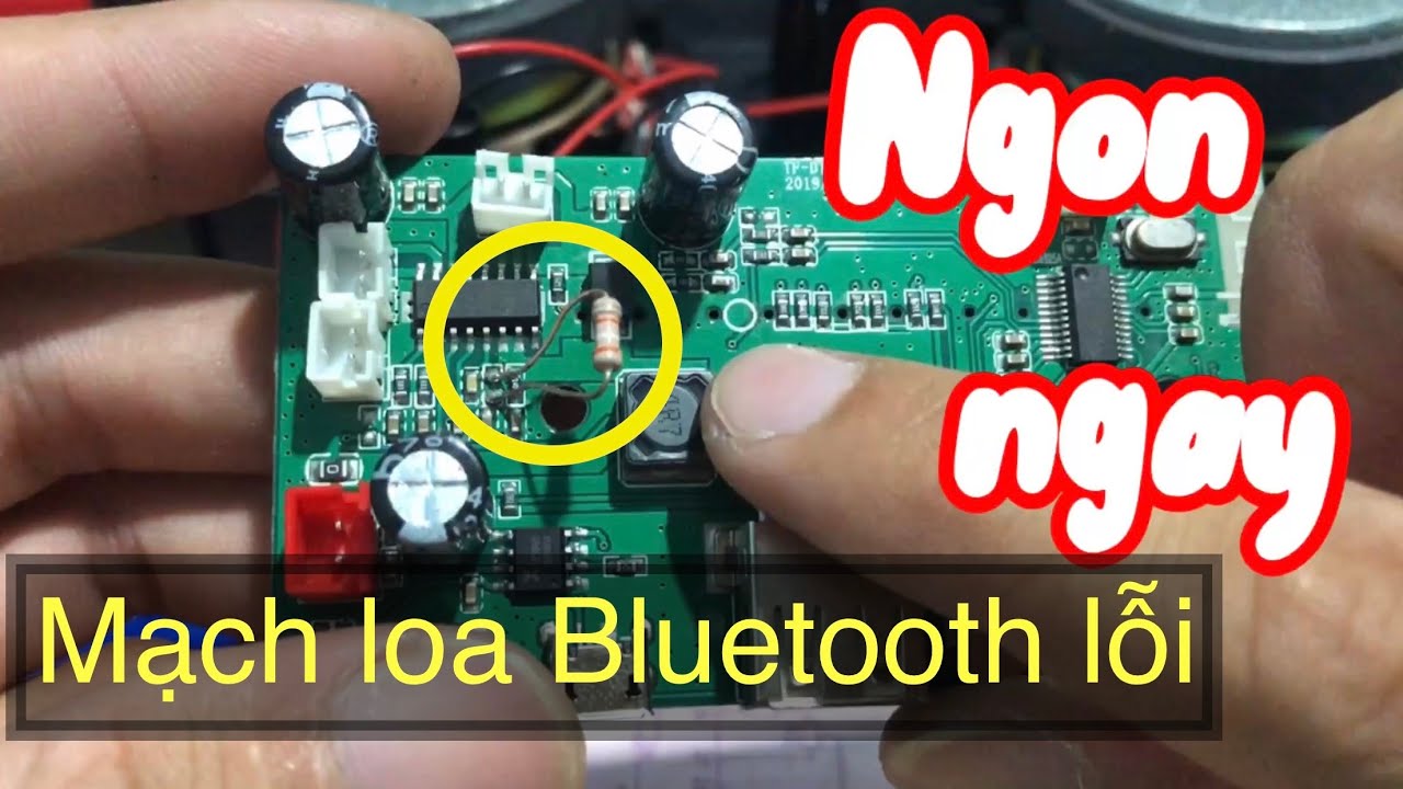 Chế đồ điện tử | Loa Bluetooth mở tiếng to sập nguồn và cách sửa đơn ...