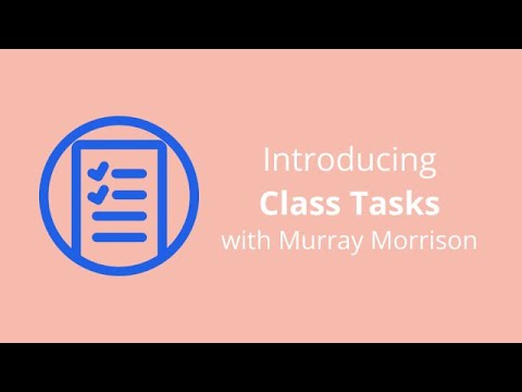 Introducing Class Tasks - YouTube
