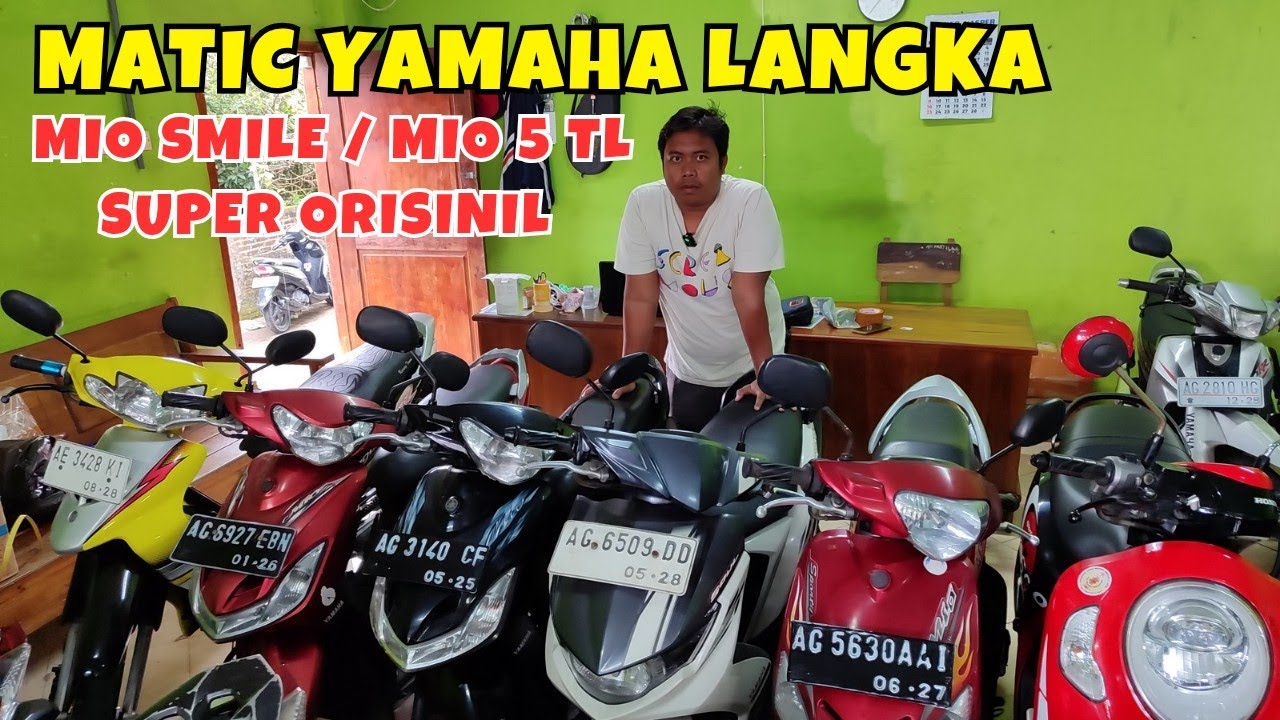 READY YAMAHA MATIC LANGKA MIO SMILE DAN MIO 5 TL HARGA SUPER MURAH ...
