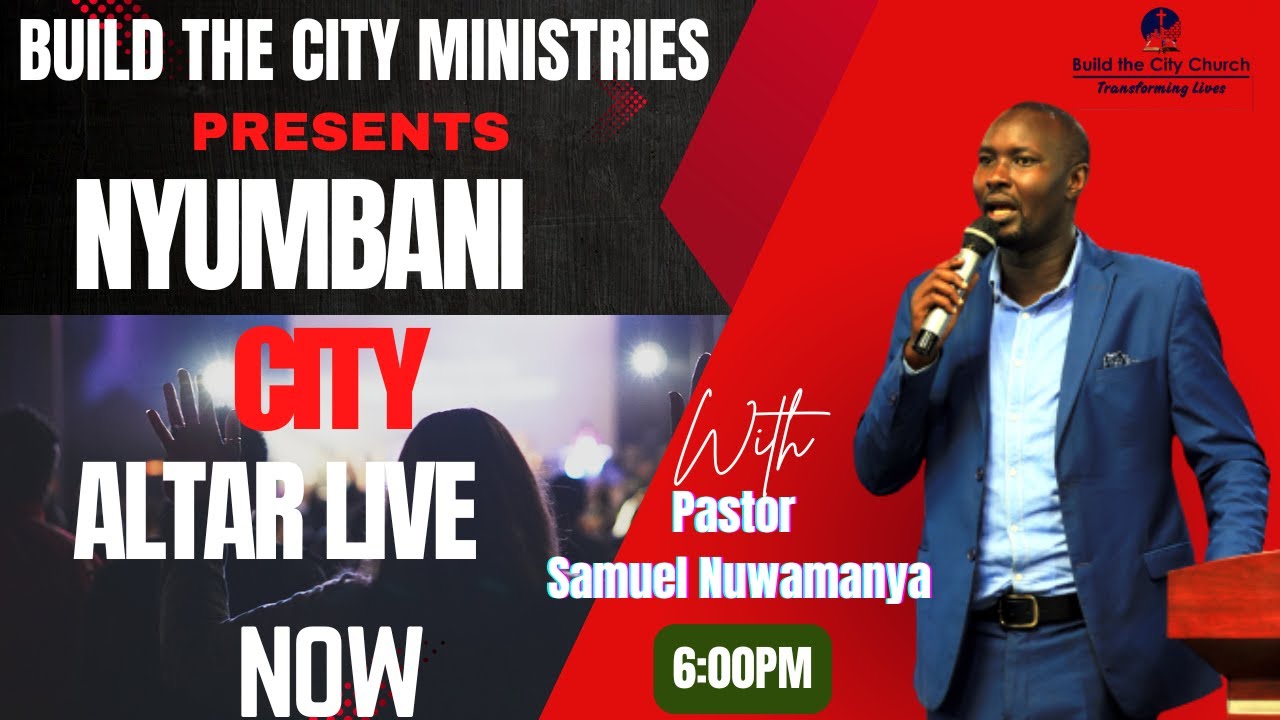 18.07.2025 THE CITY ALTAR LIVE AT NYUMBANI HOTEL MAKERERE-KIKONI WITH ...