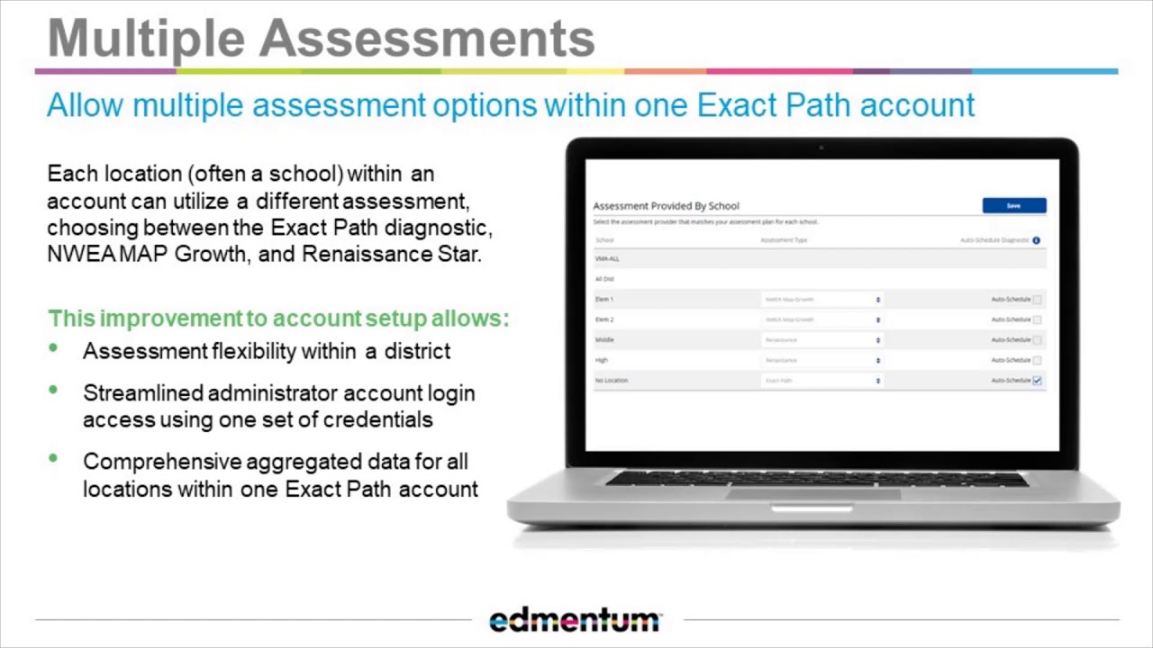 Exact Path: Allow Multiple Assessments - YouTube