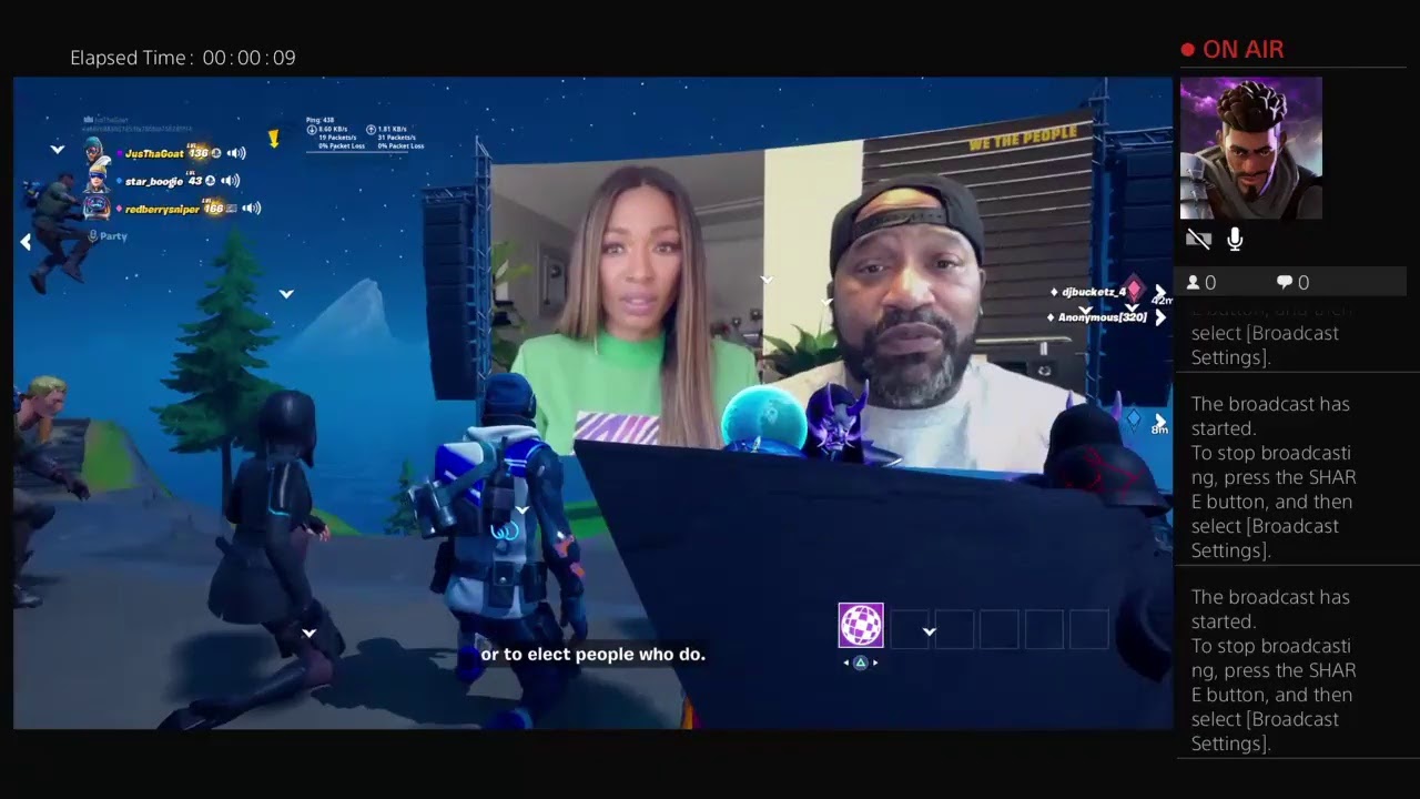 Fortnite BLM party royal event LIVE the real real real one no cap - YouTube