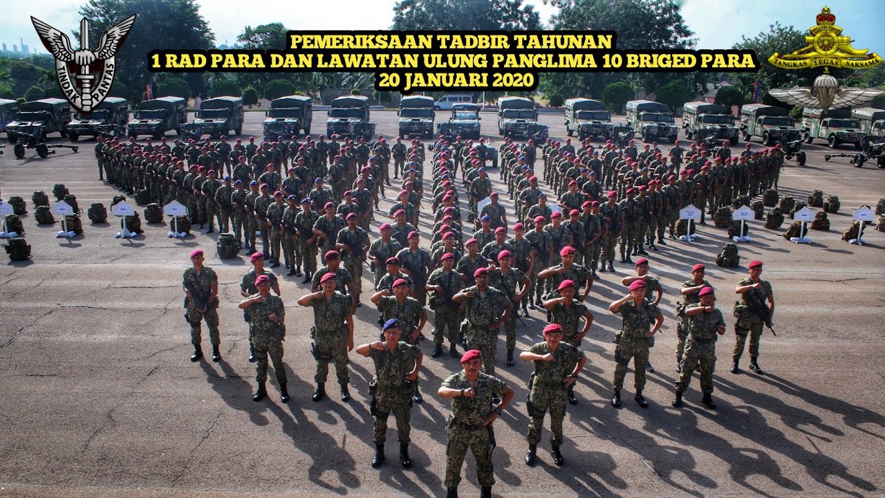 PEMERIKSAAN TADBIR TAHUNAN 1 RAD PARA DAN LAWATAN ULUNG PANGLIMA 10 ...