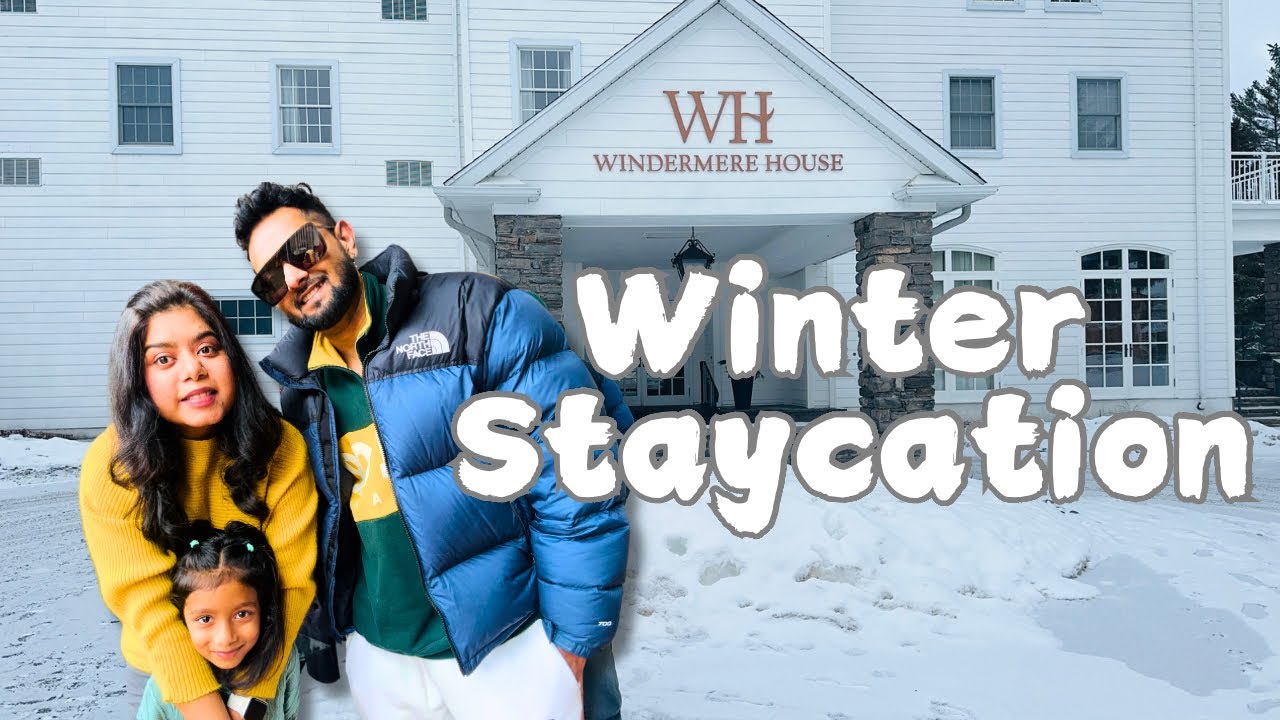 How We Spent a Cozy 1-Day Winter Staycation | Windermere House ! - YouTube