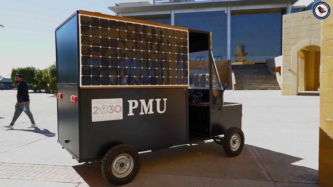 DESIGN AND FABRICATION OF SOLAR POWERED FOOD TRACK ( PMU ( - YouTube