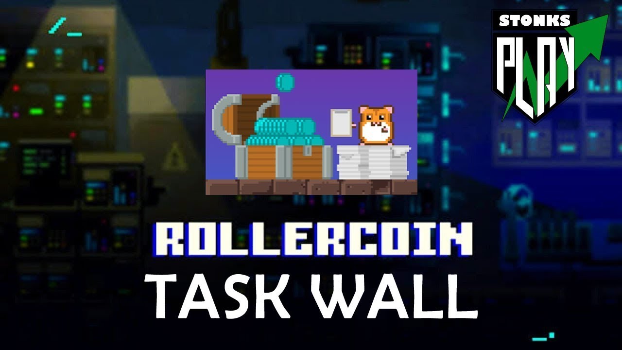 Como hacer TASK WALL de Rollercoin - YouTube