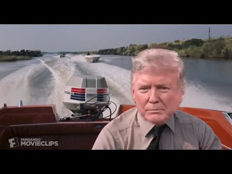 Biden goes after Trump as James Bond 0047 \