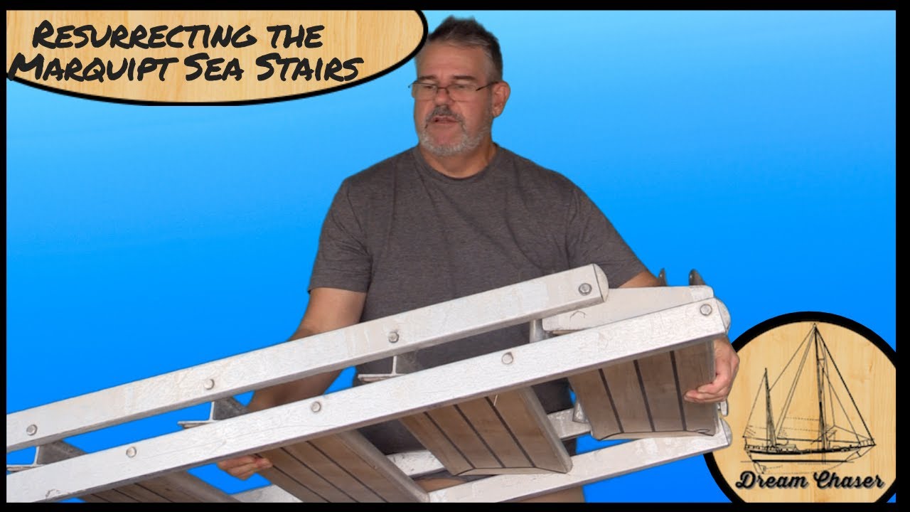Resurrecting old Marquipt Sea Stairs - YouTube