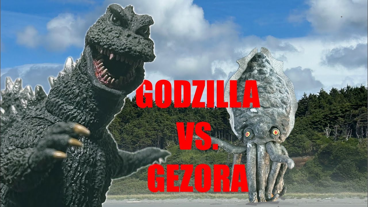 Godzilla Vs. Gezora | kaiju battle short film - YouTube
