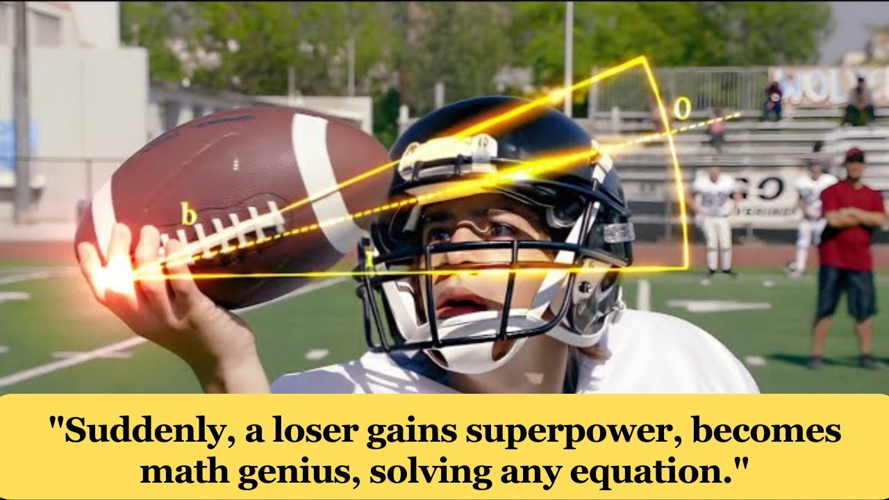Suddenly, a loser gains superpower, and becomes a math genius, solving ...