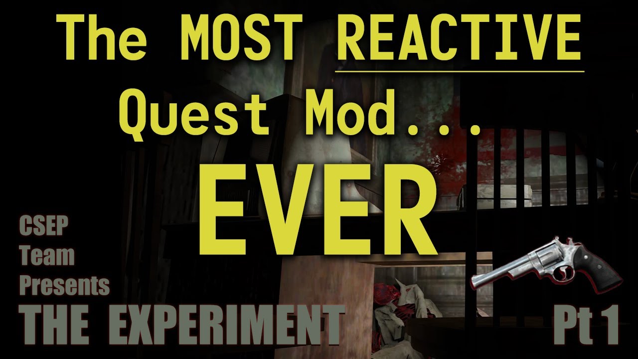 The Experiment | Fallout 4 Quest Mod - Pt 1 - YouTube
