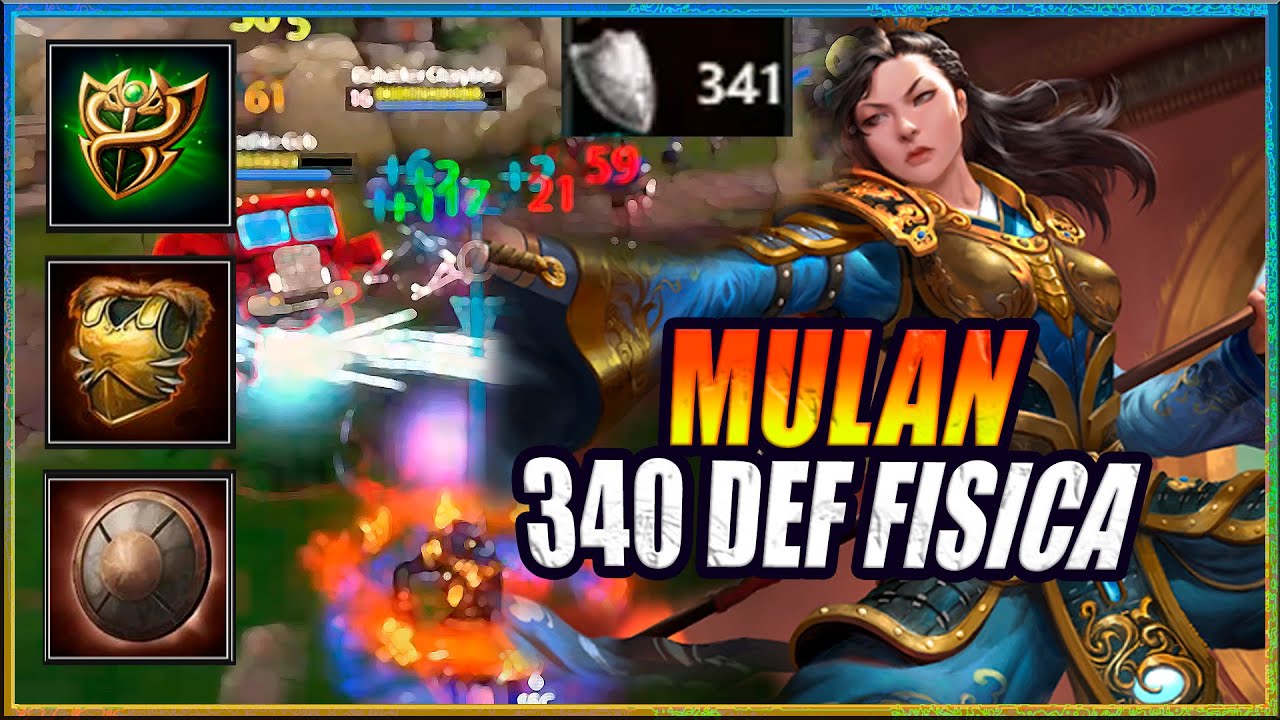 BUILD ESTOURANDO O CAP DE DEF | Mulan Gameplay, SMITE BR - YouTube